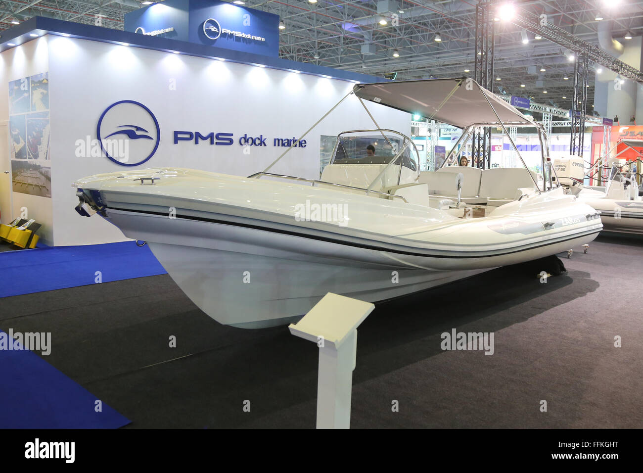 Zar Formenti Zar 65 boat on display at 9th CNR Eurasia Boat Show in CNR ...