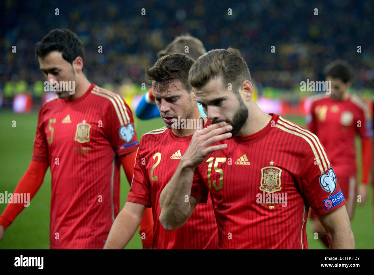 Nacho during the Euro 2016 qualifying soccer match between the national ...