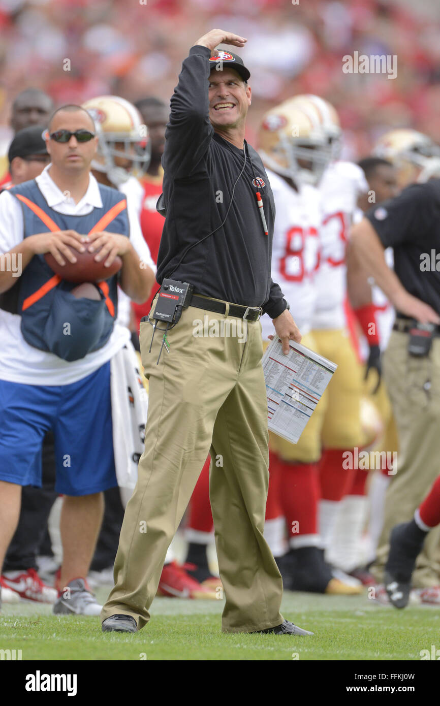 Dec. 15, 2013 - Tampa, FL, United States - San Francisco 49ers head ...
