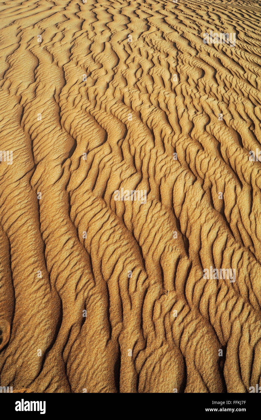 Ripples in the sand Stock Photo - Alamy