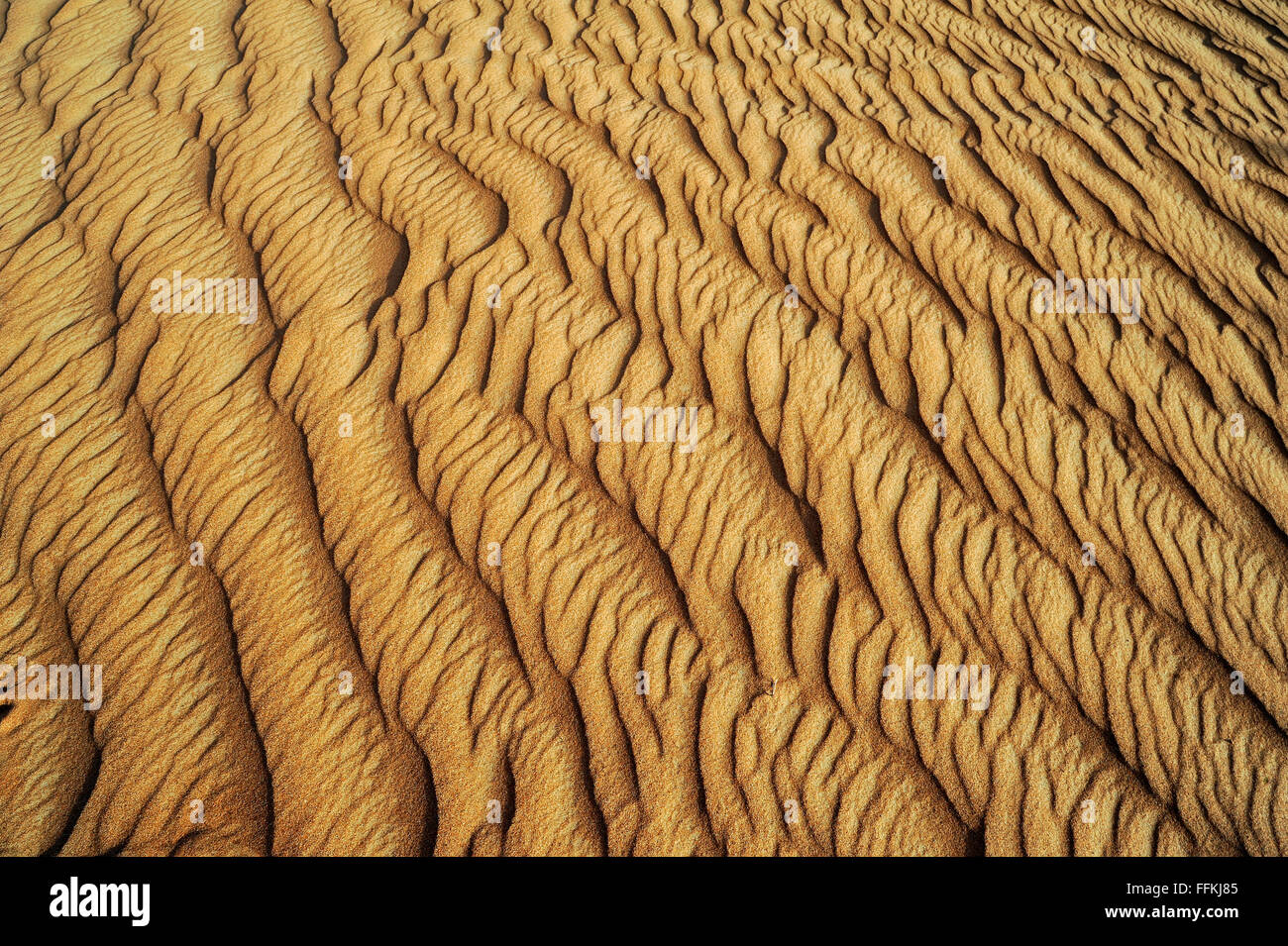 Ripples in the sand Stock Photo - Alamy