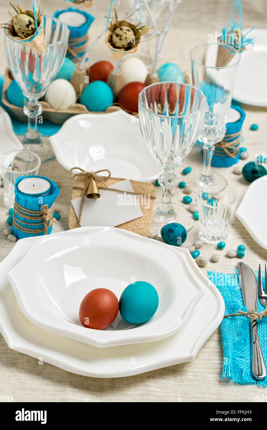 Place setting spring hi-res stock photography and images - Alamy