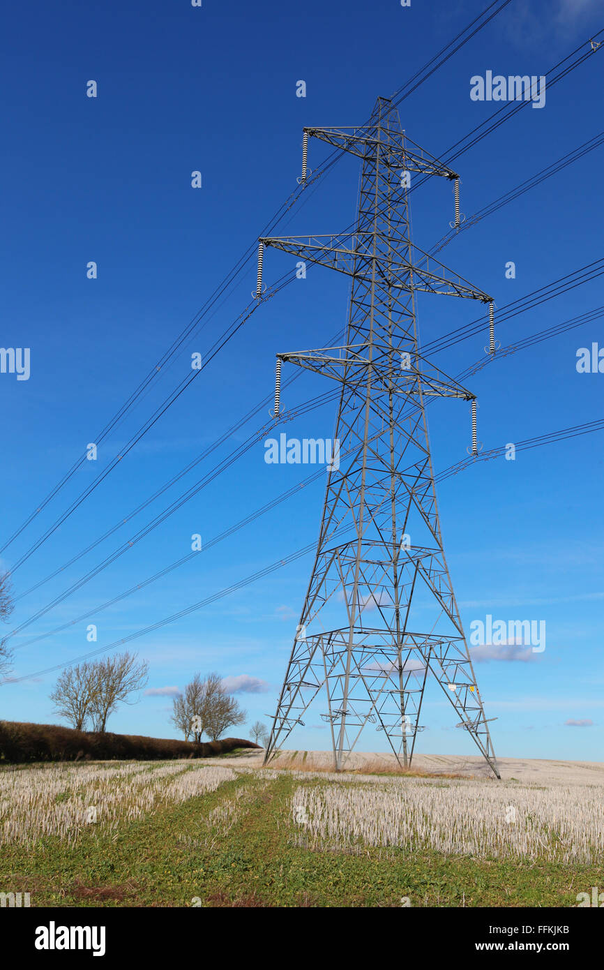 Pylon, pylons, electricity, power, energy, tower, cable, industry ...