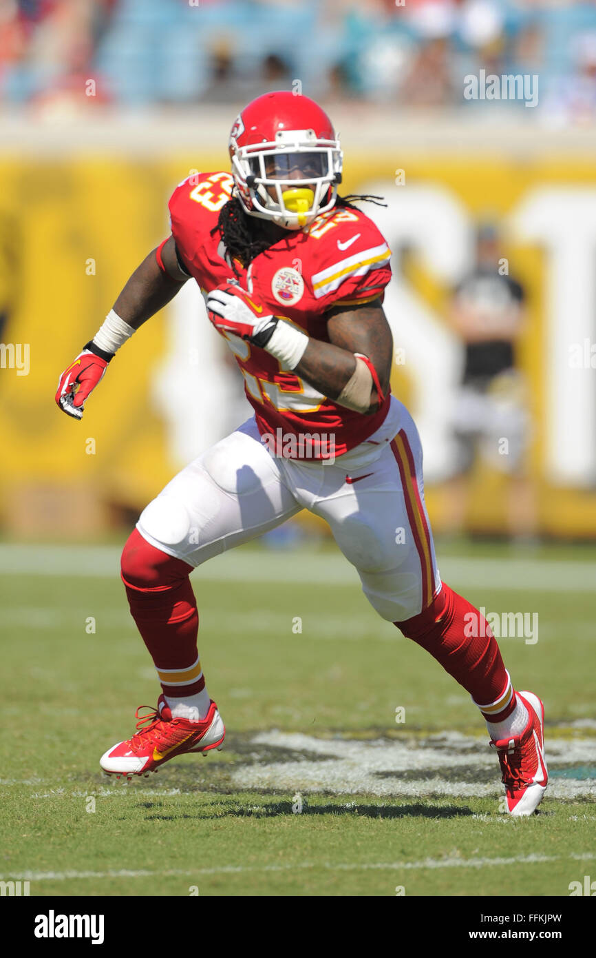Jacksonville, FL, USA. 8th Sep, 2013. Kansas City Chiefs free safety ...