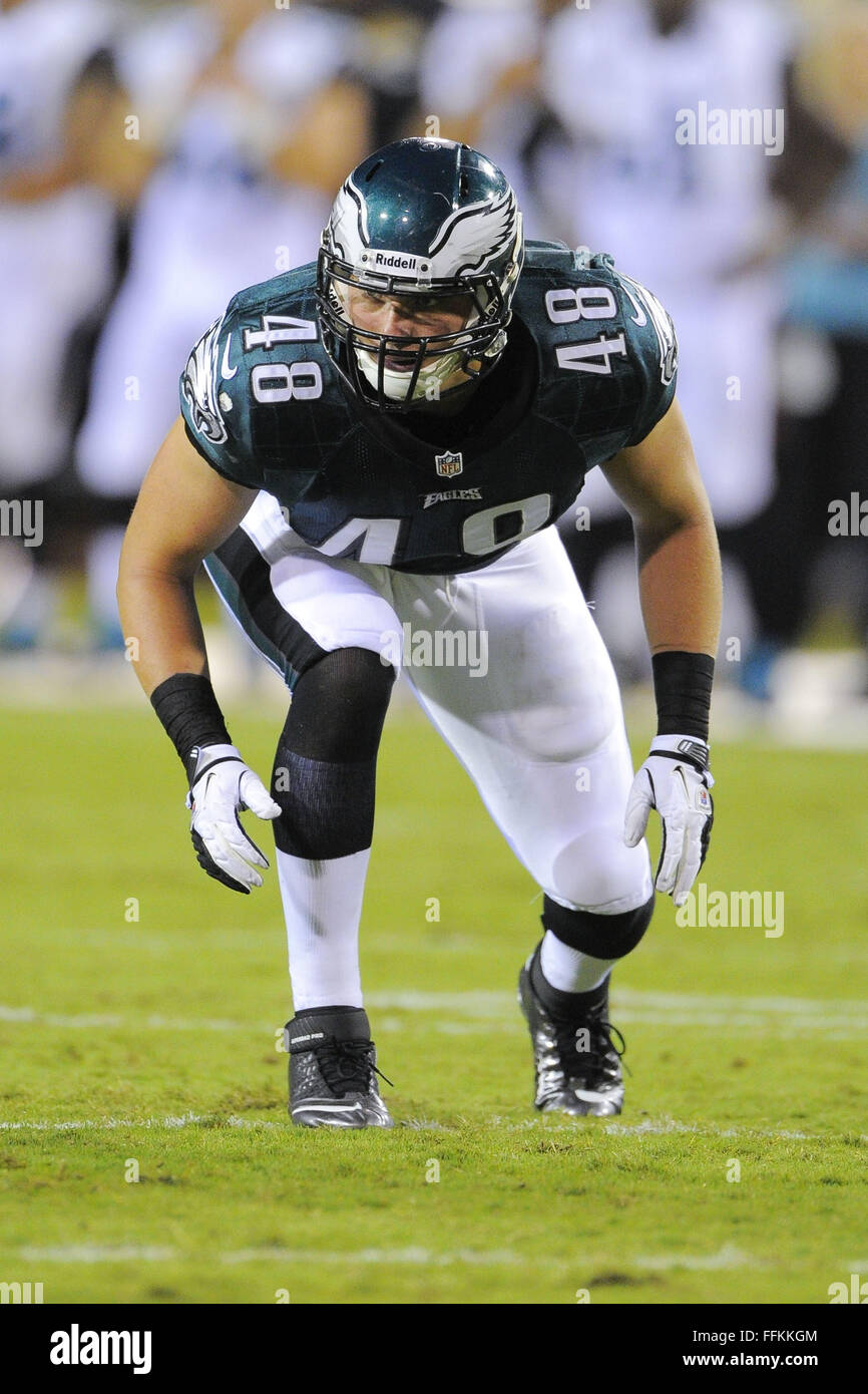 Jacksonville, FL, USA. 24th Aug, 2013. Philadelphia Eagles outside ...