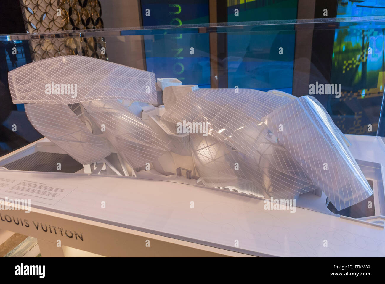 Paris, France, inside Luxury Fashion Label Store, LVMH, Architectural ...