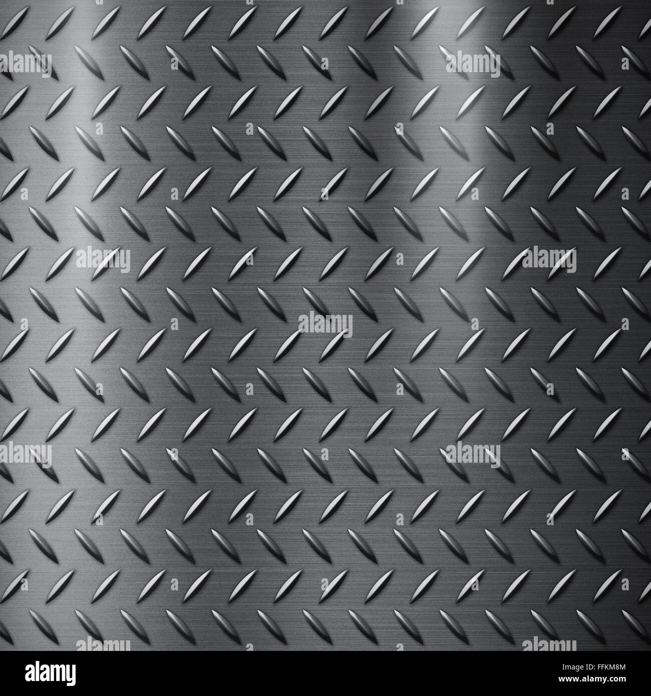 Diamond cut steel plate for a background Stock Photo - Alamy