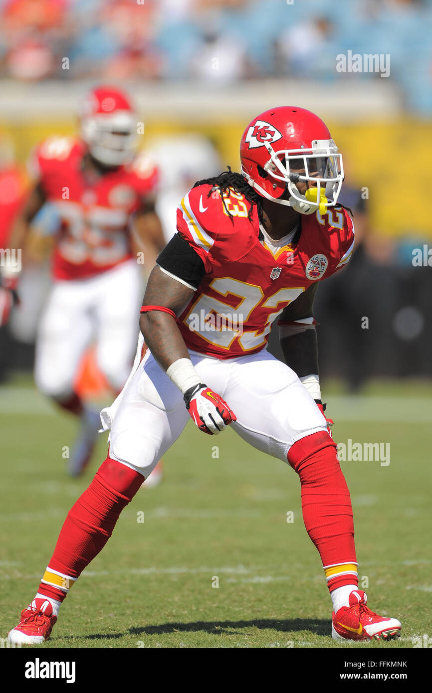 Jacksonville, FL, USA. 8th Sep, 2013. Kansas City Chiefs free safety ...