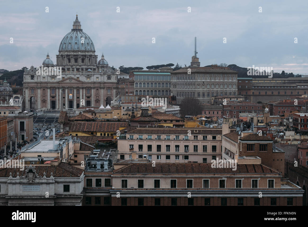 Vatican view hi-res stock photography and images - Alamy