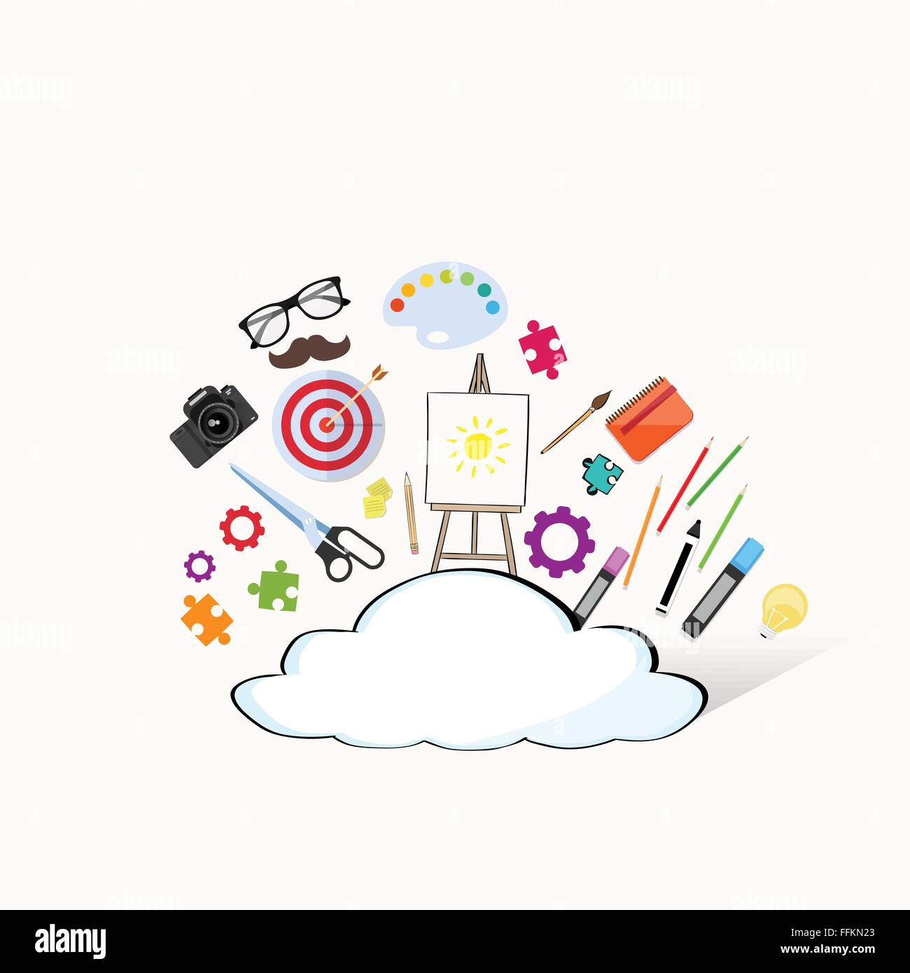 Cloud Doodle Hand Draw Sketch Concept Technology Internet Data ... Cloud Doodle Hand Draw Sketch Concept Technology Internet Data ...
