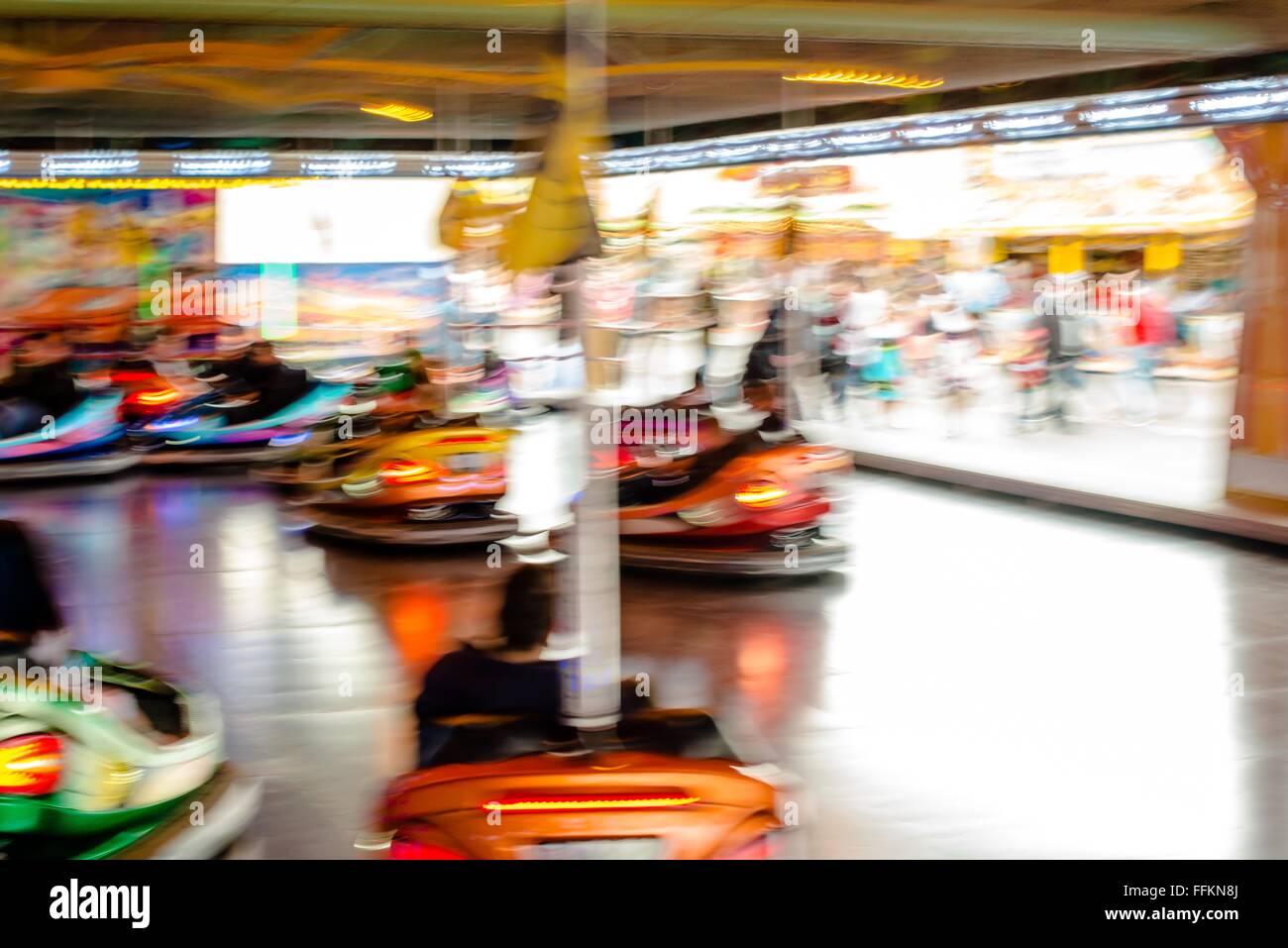Bumper cars hit hi-res stock photography and images - Alamy
