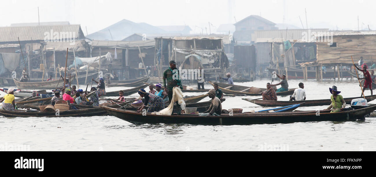 Nigeria lagoon hi-res stock photography and images - Alamy