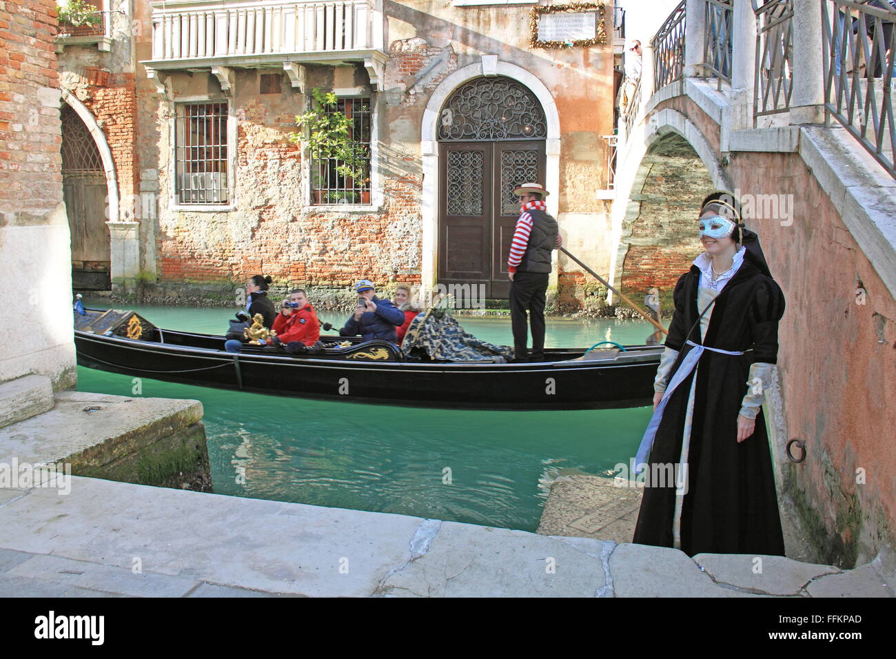 Costumes at Carnival 2016, Campo Manin, San Marco, Venice, Veneto ...