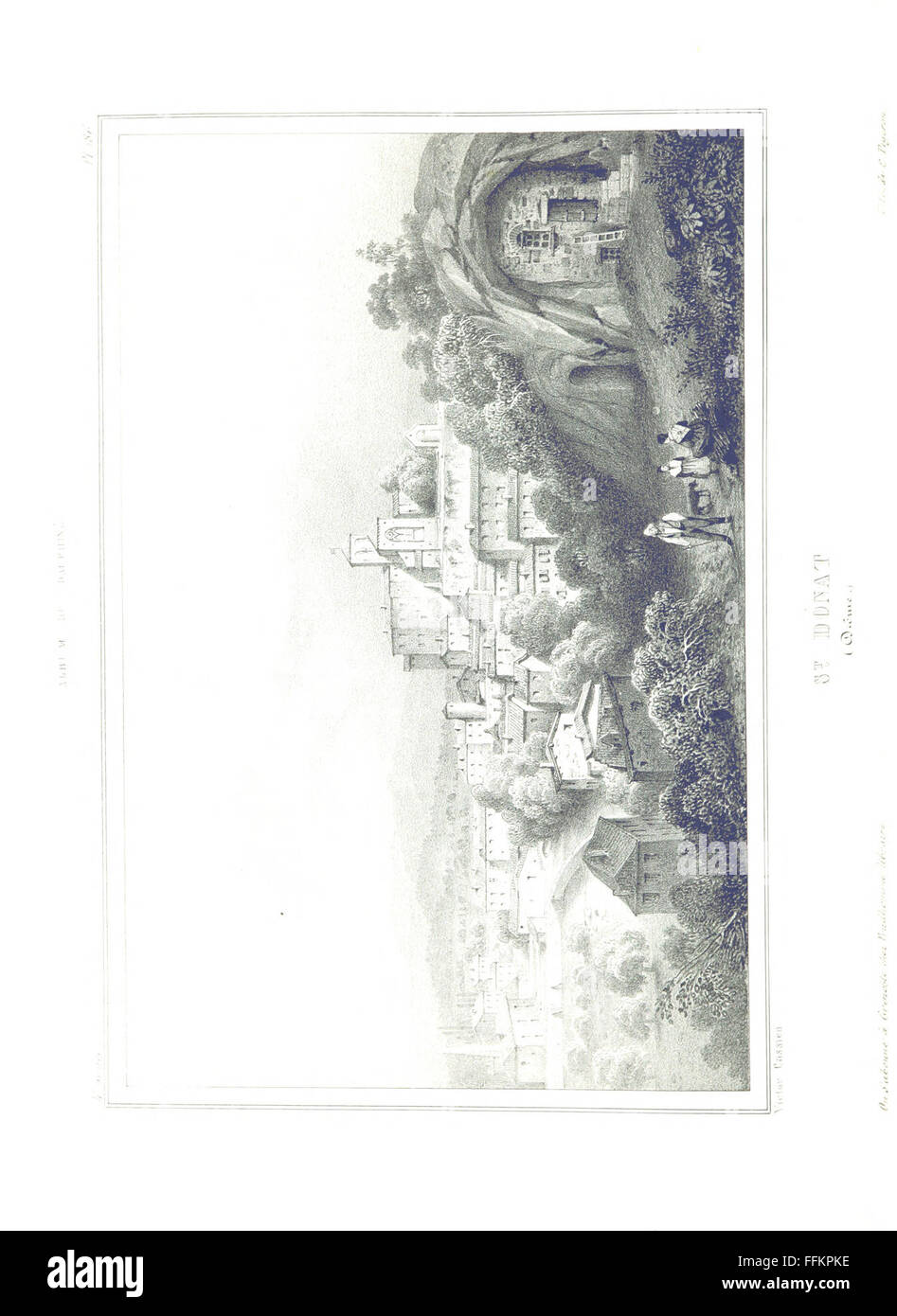 'Album du Dauphiné' is a collection of drawings representing the most ...