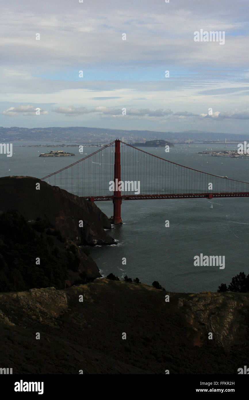 golden gate bridge brian mcguire Stock Photo - Alamy