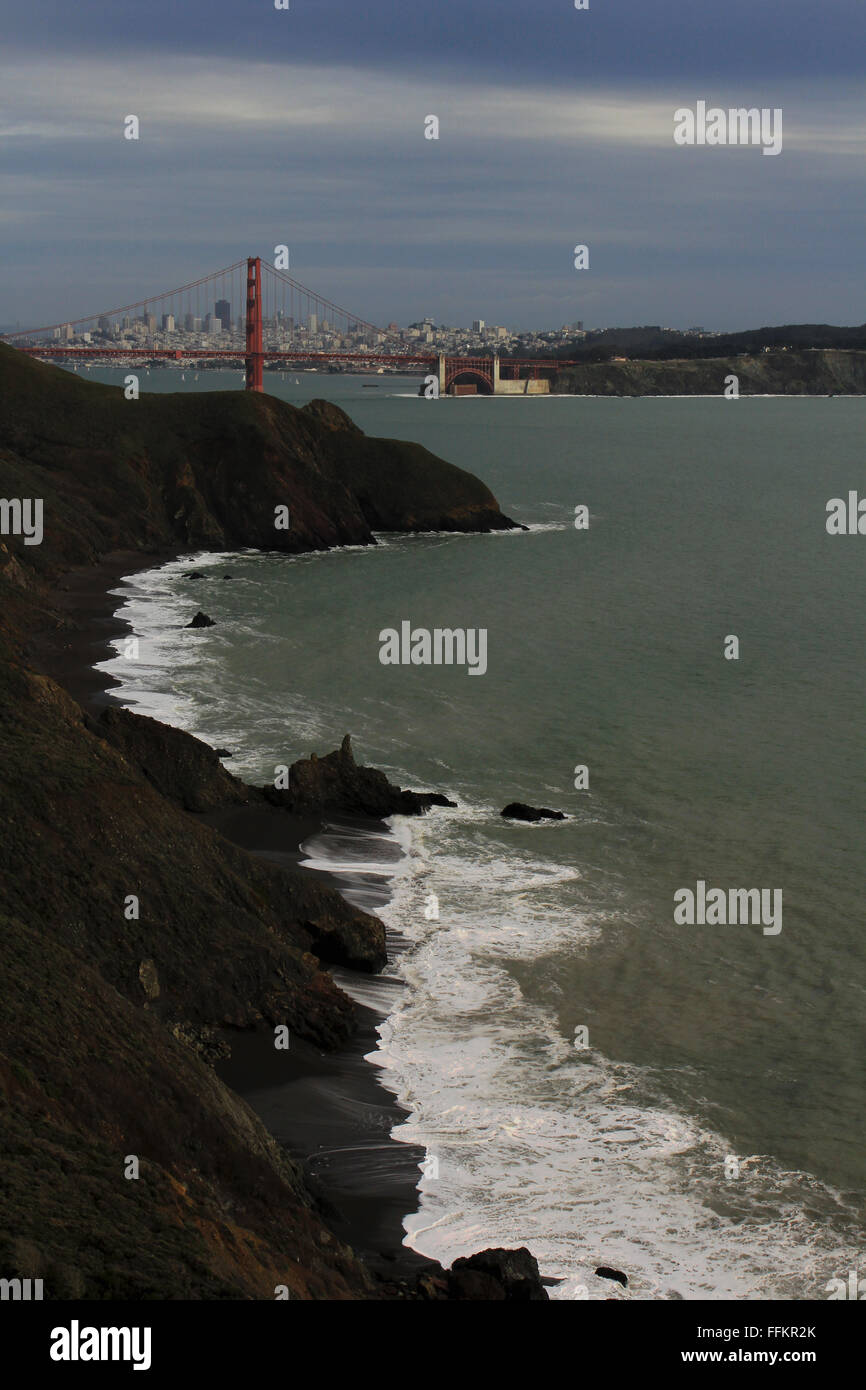 golden gate bridge brian mcguire Stock Photo - Alamy