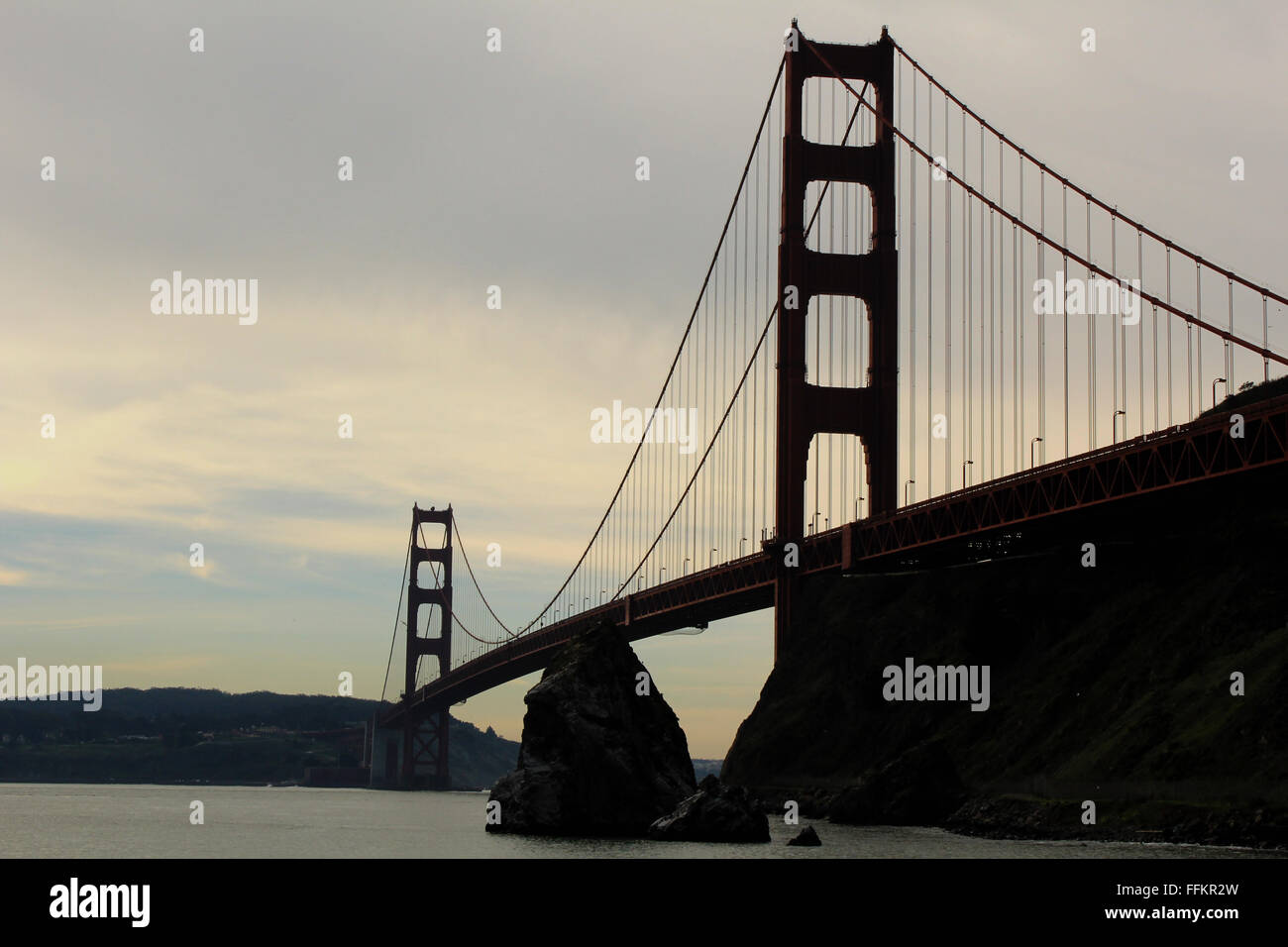golden gate bridge brian mcguire Stock Photo - Alamy