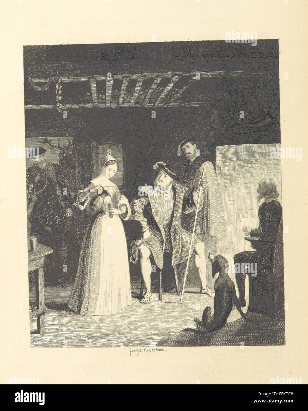 This vintage book, 'Windsor Castle: An Historical Romance', features a ...