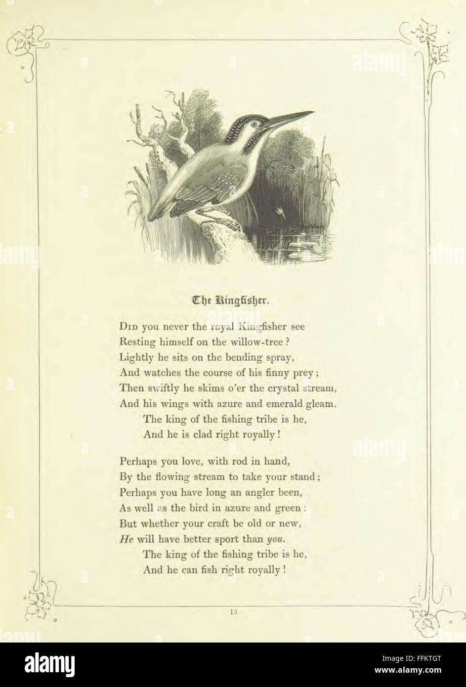 This vintage book features a collection of verses and illustrations ...