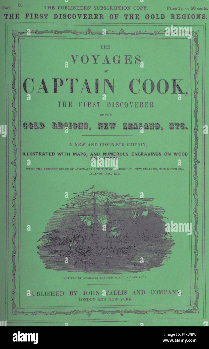This book chronicles the voyages of Captain James Cook, the British ...