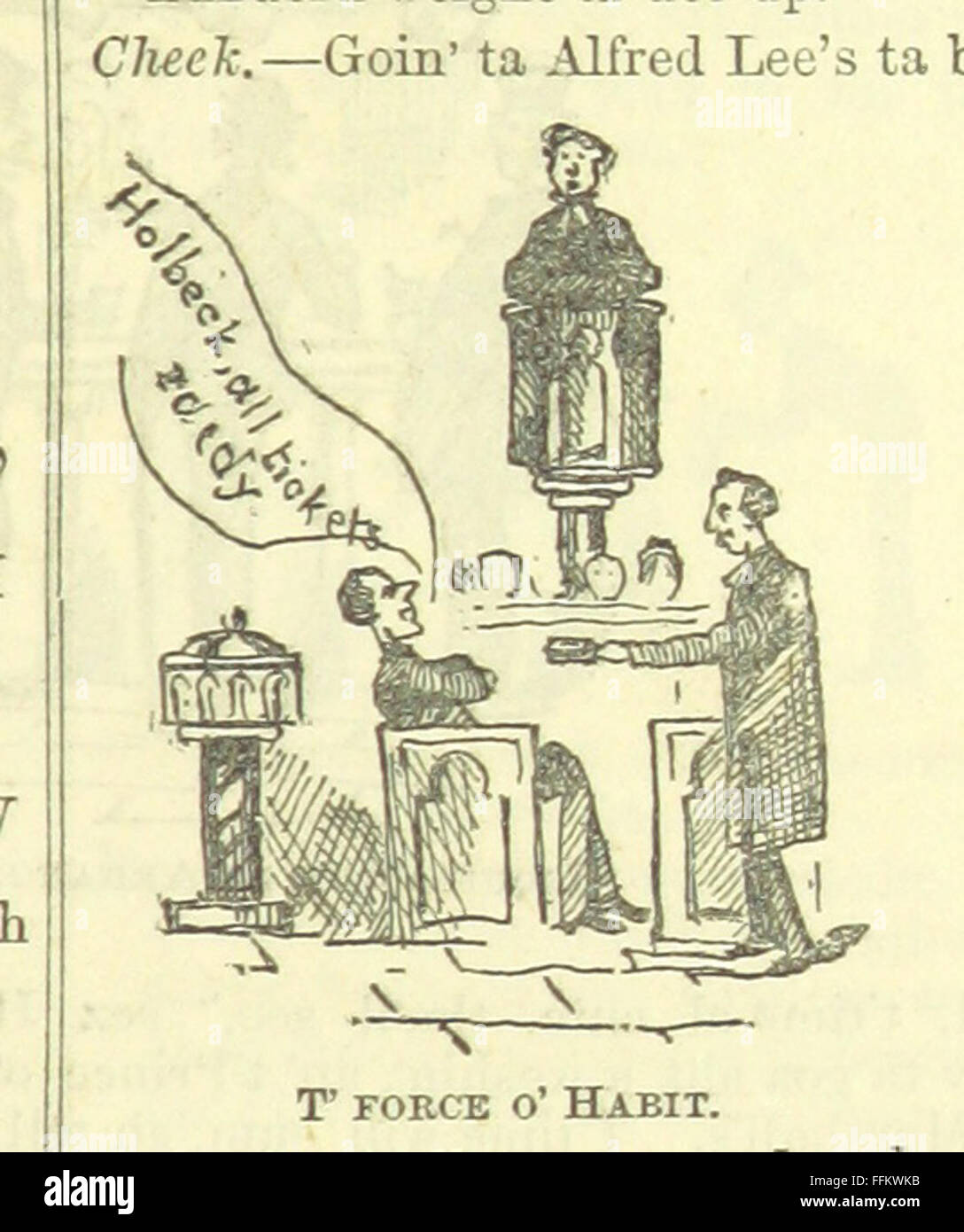 This comic almanac, published for the people of Leeds, offers a ...