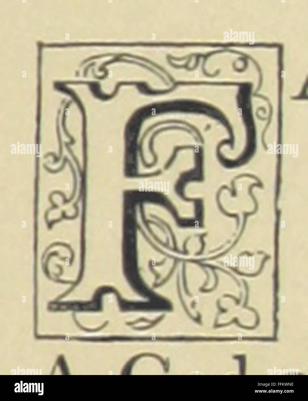 Page from old english manuscript hi-res stock photography and images ...