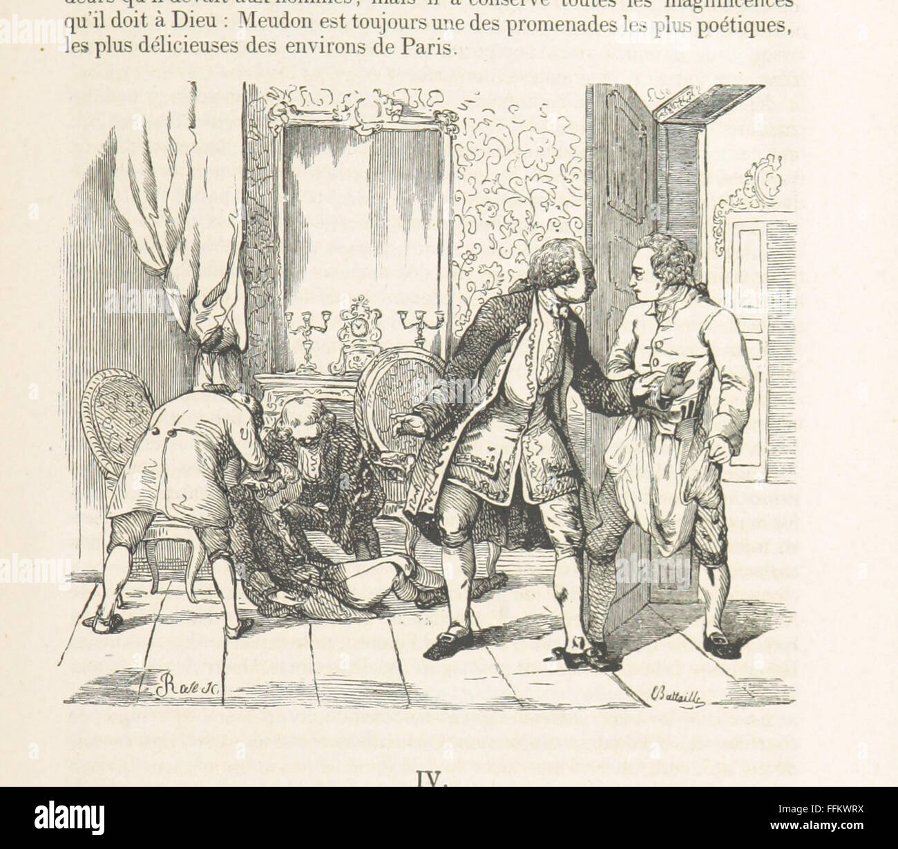 'Les Environs de Paris' is a vintage work exploring the history ...