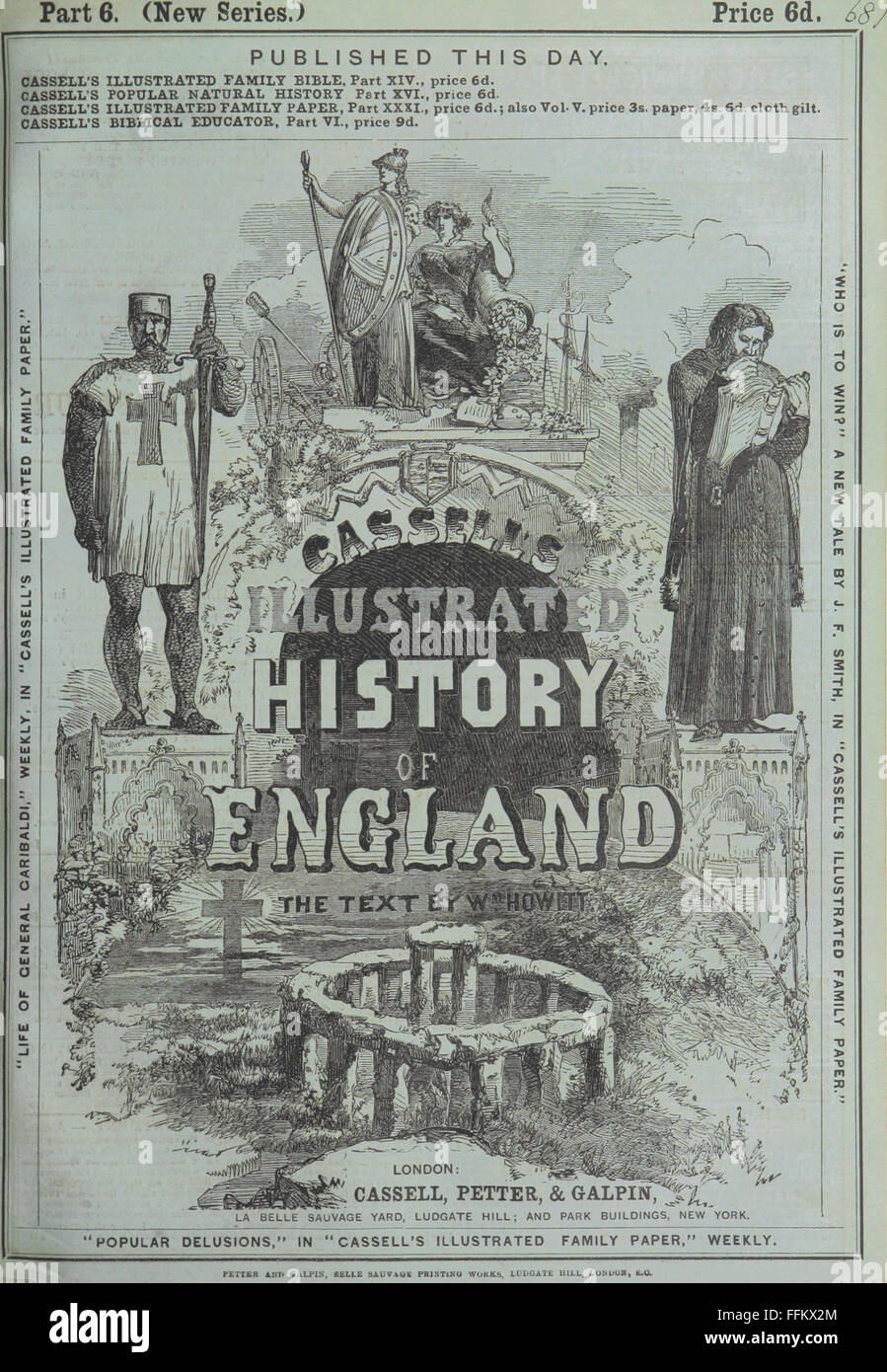 'John Cassell's Illustrated History of England' is a comprehensive ...