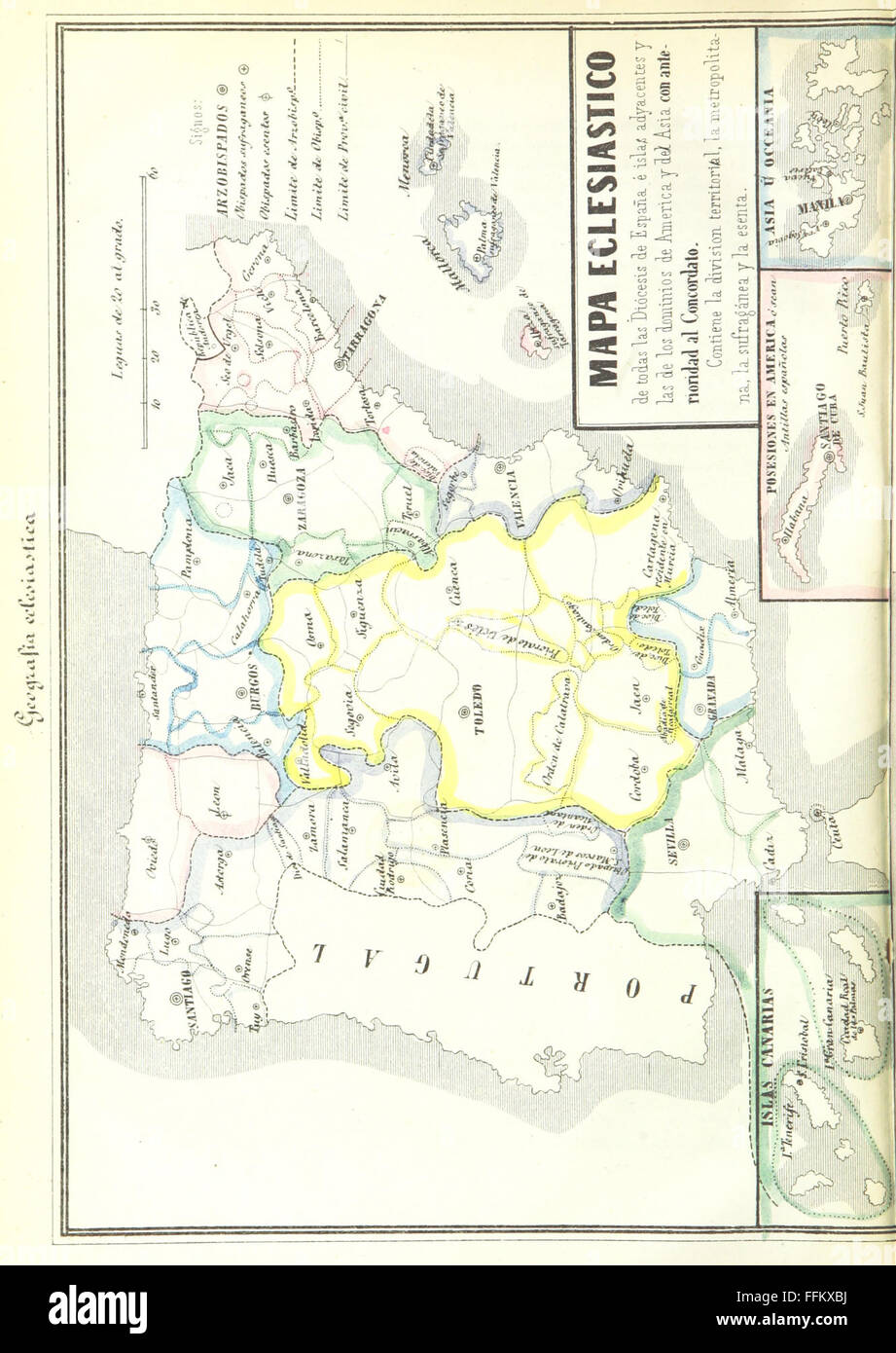 This work presents a detailed collection of Spanish maps that depict ...