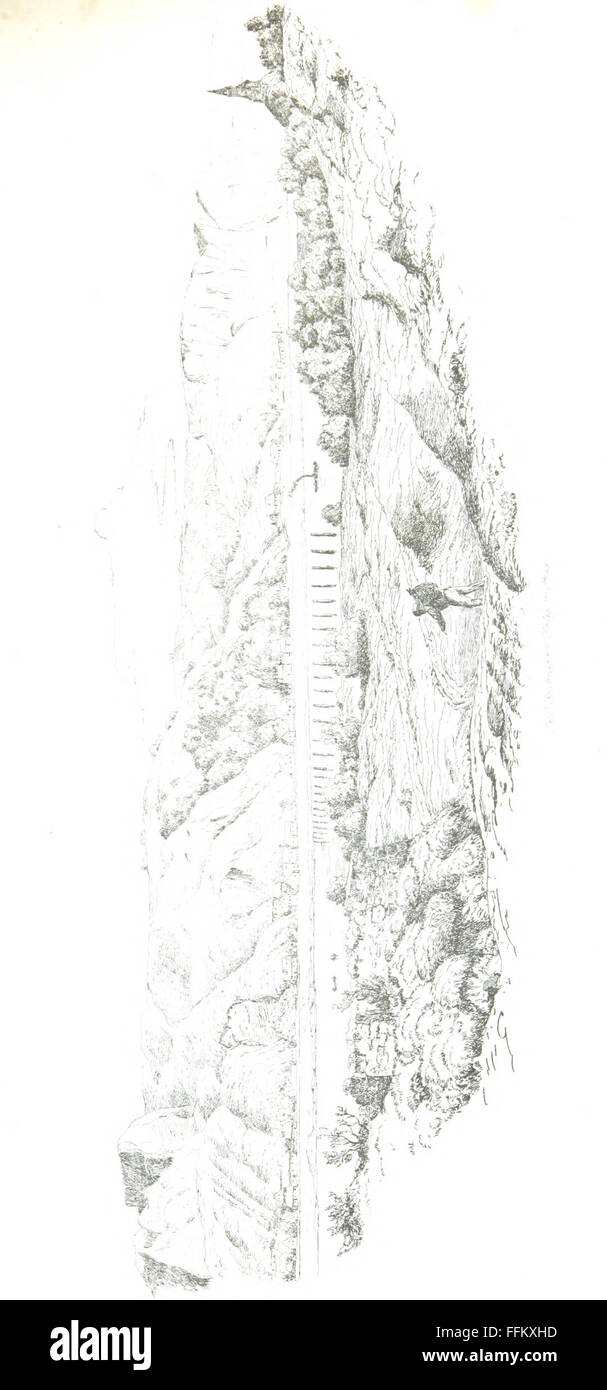 A page from 'Die Umgebungen Prags,' a German-language work detailing ...