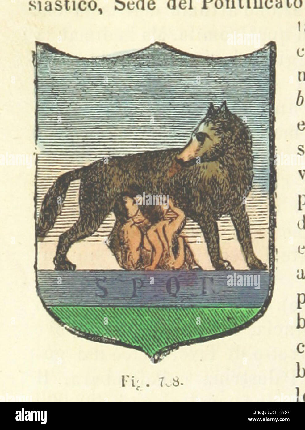 This Italian illustrated dictionary offers a comprehensive geographic ...