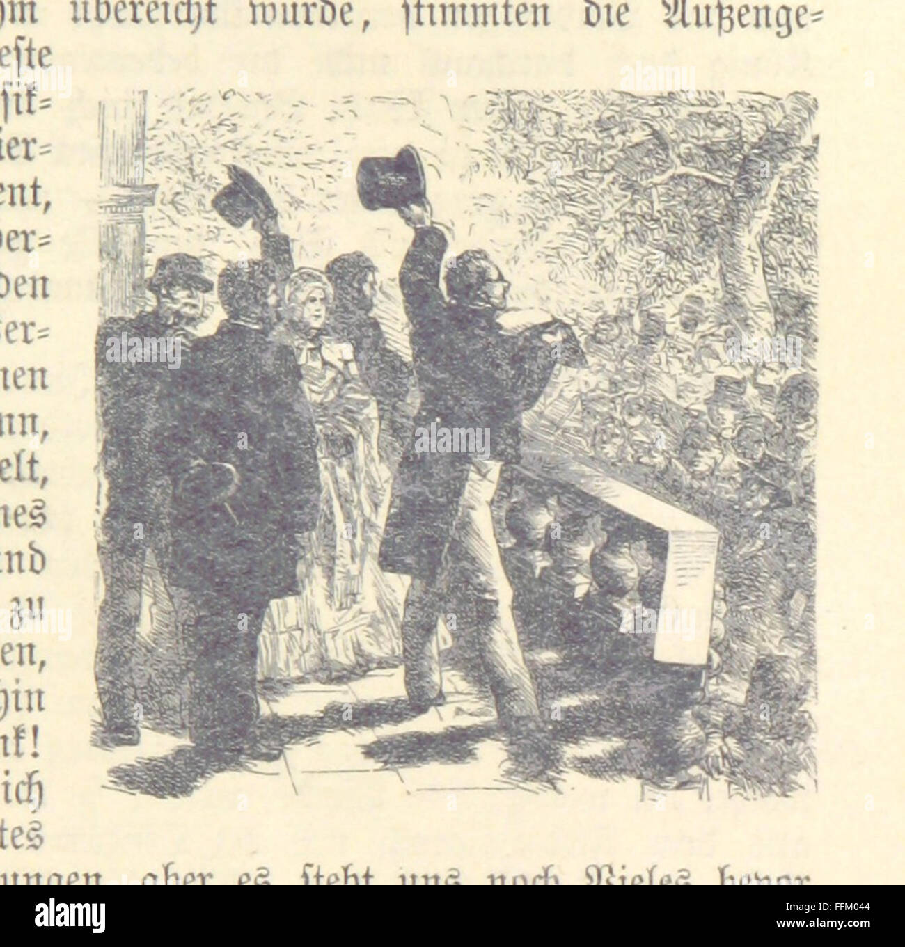 This illustrated vintage book covers the Bohemian War and the Main ...