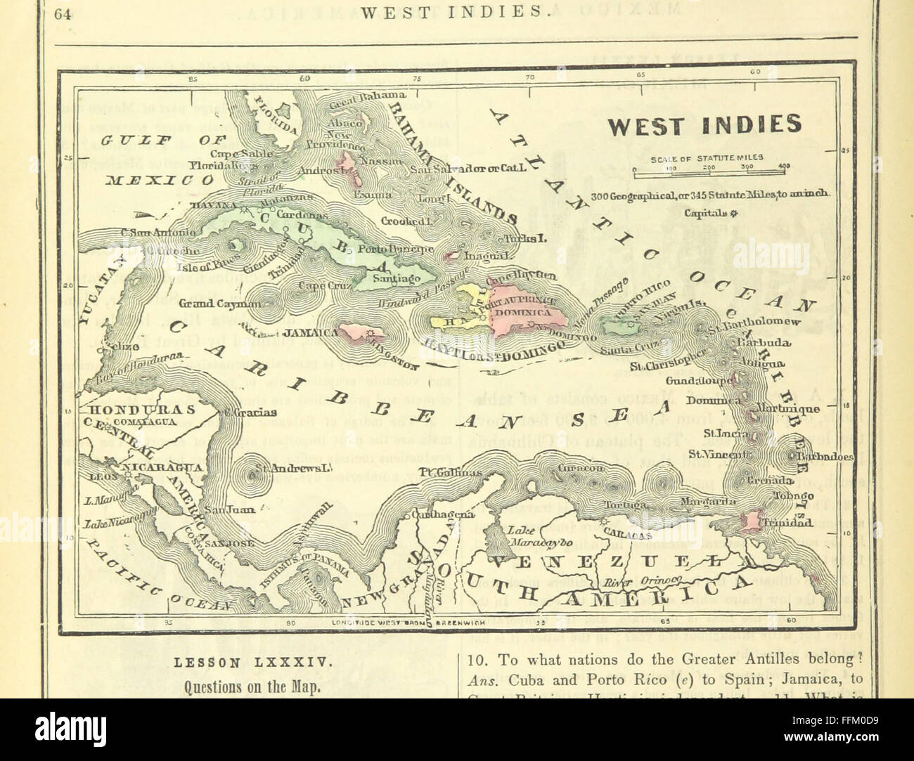 This modern school geography, illustrated with maps and engravings ...
