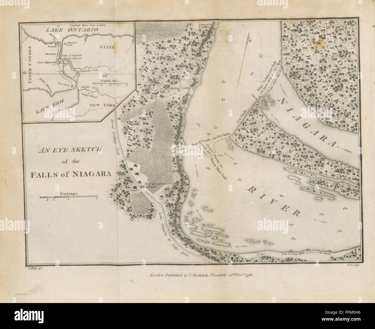 Upper and lower canada map hi-res stock photography and images - Alamy