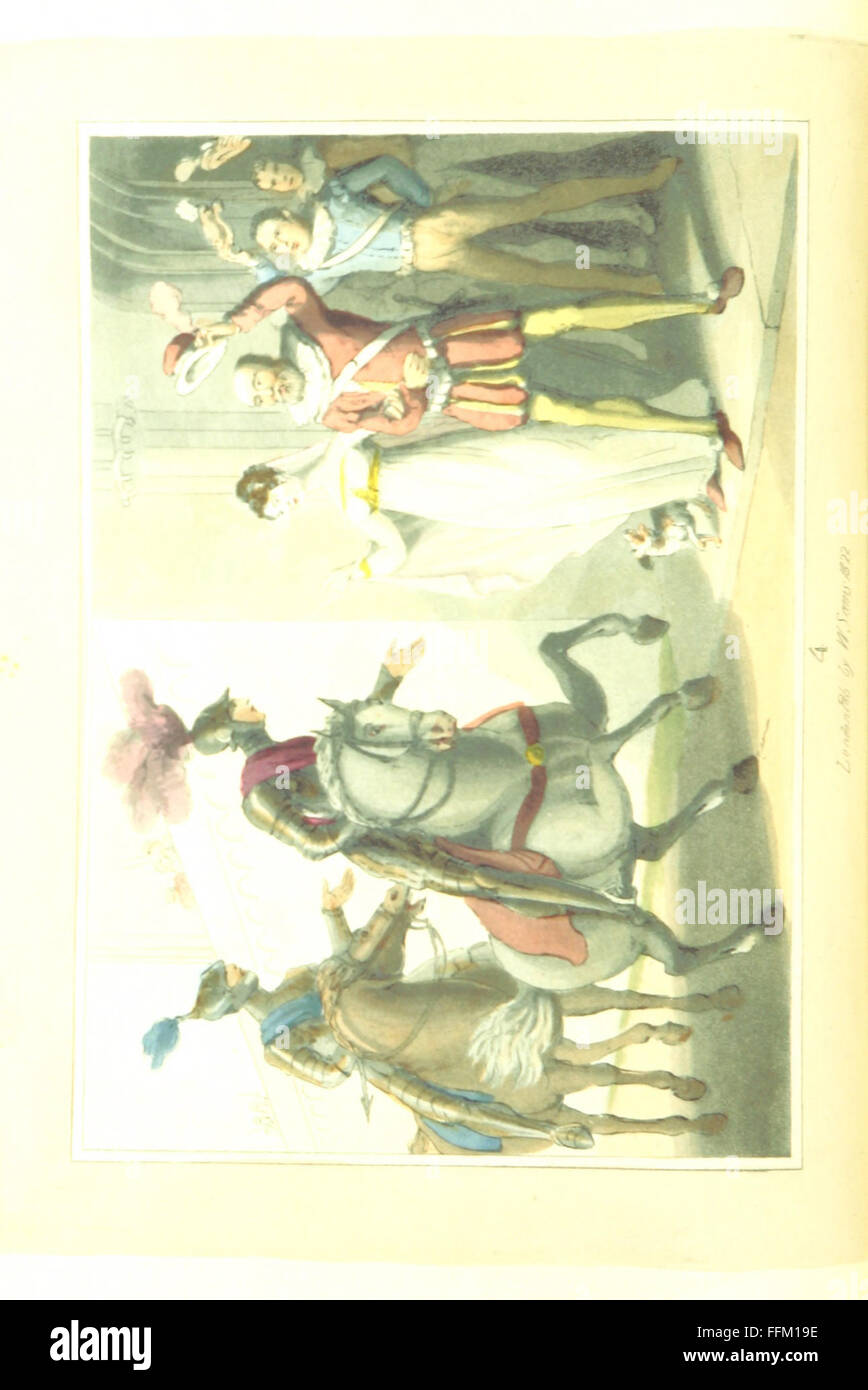 This poem reflects on the age of chivalry and tournaments, depicting ...