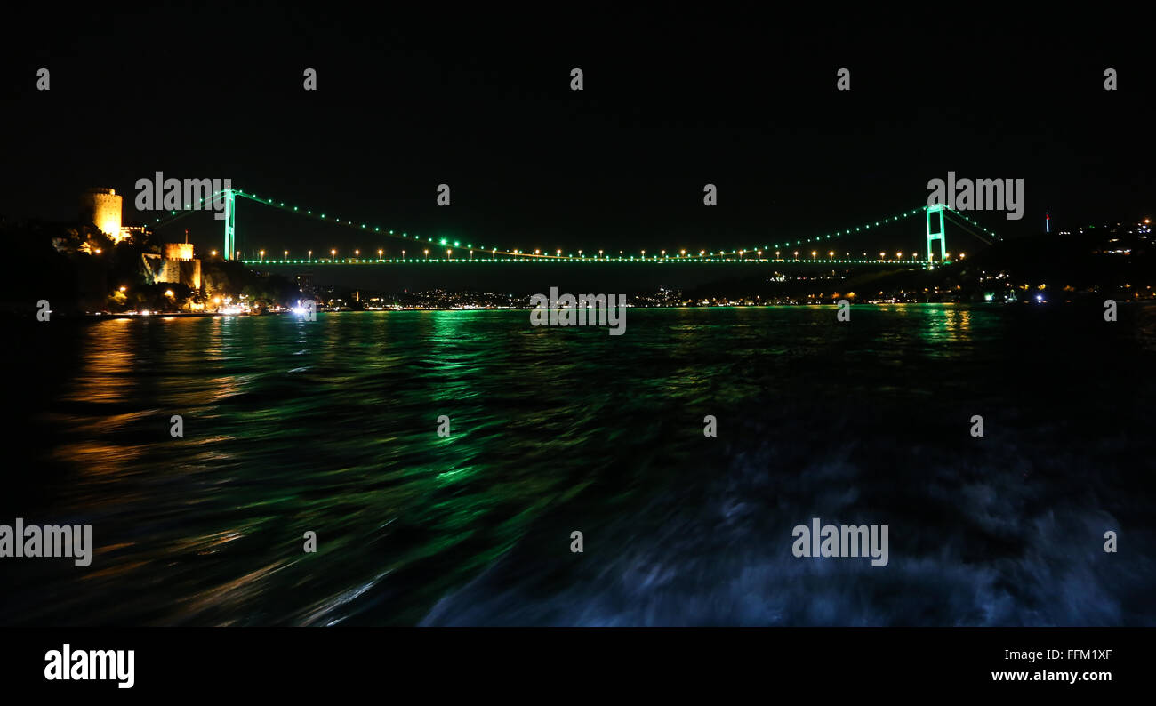 Fatih sultan mehmet bridge in istanbul hi-res stock photography and ...