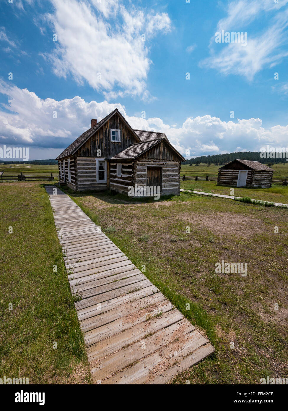 Hornbek Homestead, Florissant Fossil Beds National Monument, Florissant ...