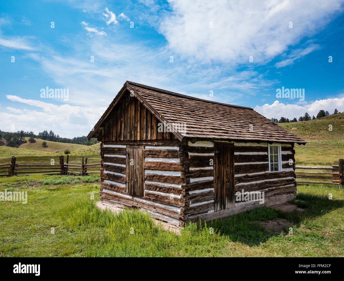 Hornbek Homestead, Florissant Fossil Beds National Monument, Florissant ...