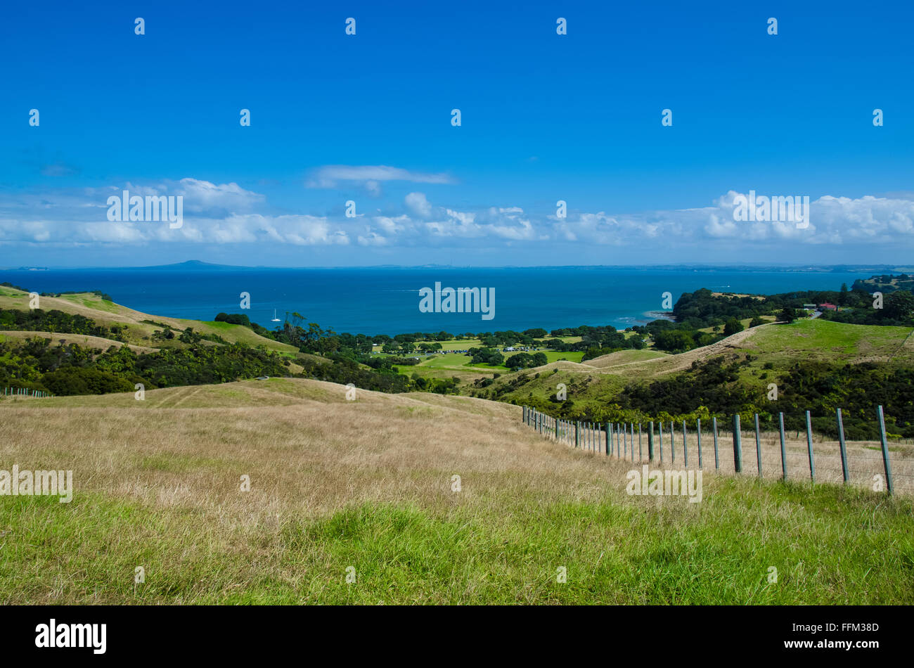 Beautiful landscape in Shakespear Regional Park, Auckland Region, New ...