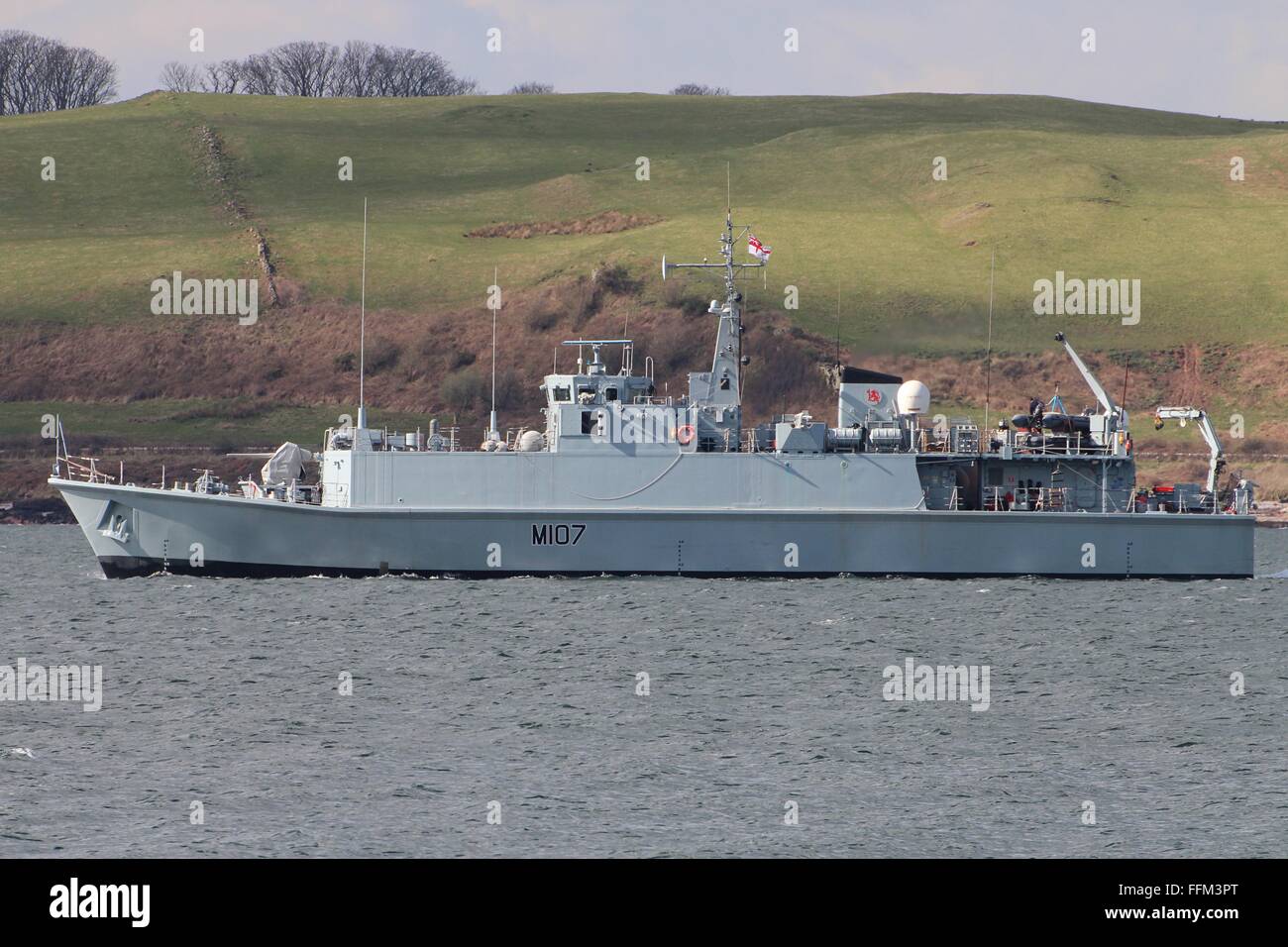 HMS Pembroke (M107), a Sandown-class minehunter of the Royal Navy ...