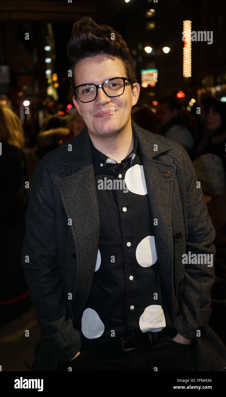 London, UK. 15th February, 2016. David Morgan attends the of 'Hand To ...