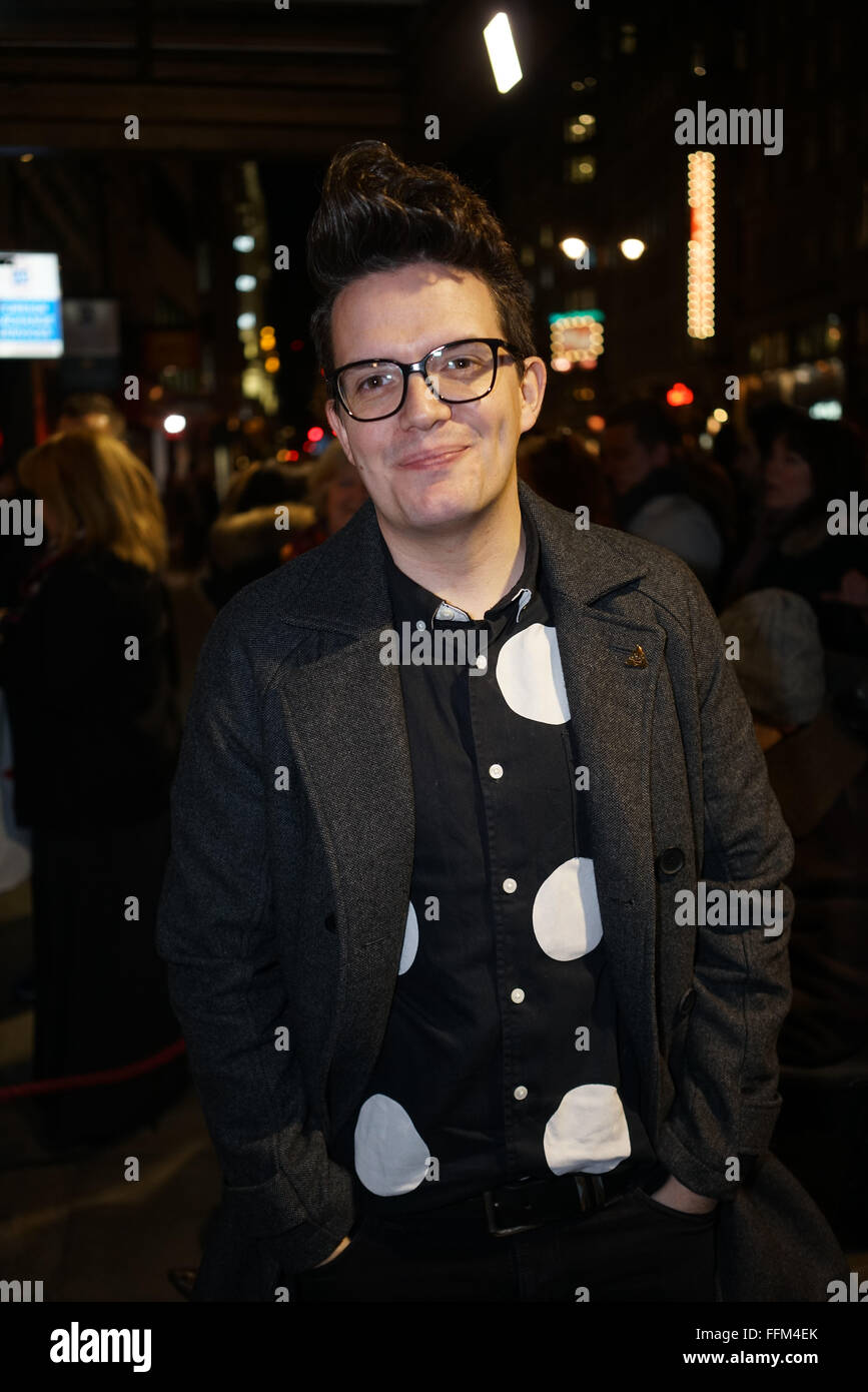 London, UK. 15th February, 2016. David Morgan attends the of 'Hand To ...
