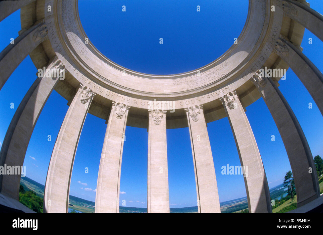 France, Meuse (55), Montsec hill, World War I memorial to fallen U.S. soldiers Stock Photo - Alamy