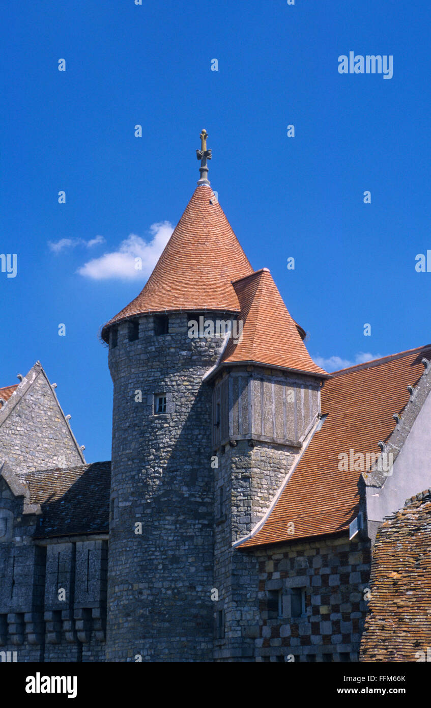France, Meuse (55), Hattonchatel village, castle Stock Photo - Alamy