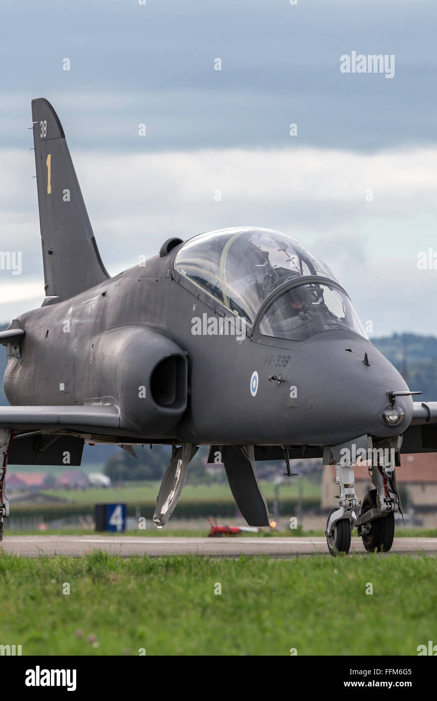 Finnish Air Force operated British Aerospace Hawk Mk.51 jet trainer ...