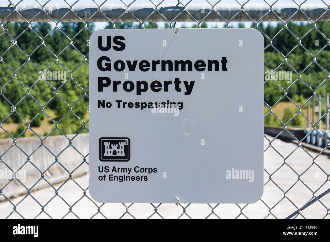 Us army corps engineers sign hi-res stock photography and images - Alamy