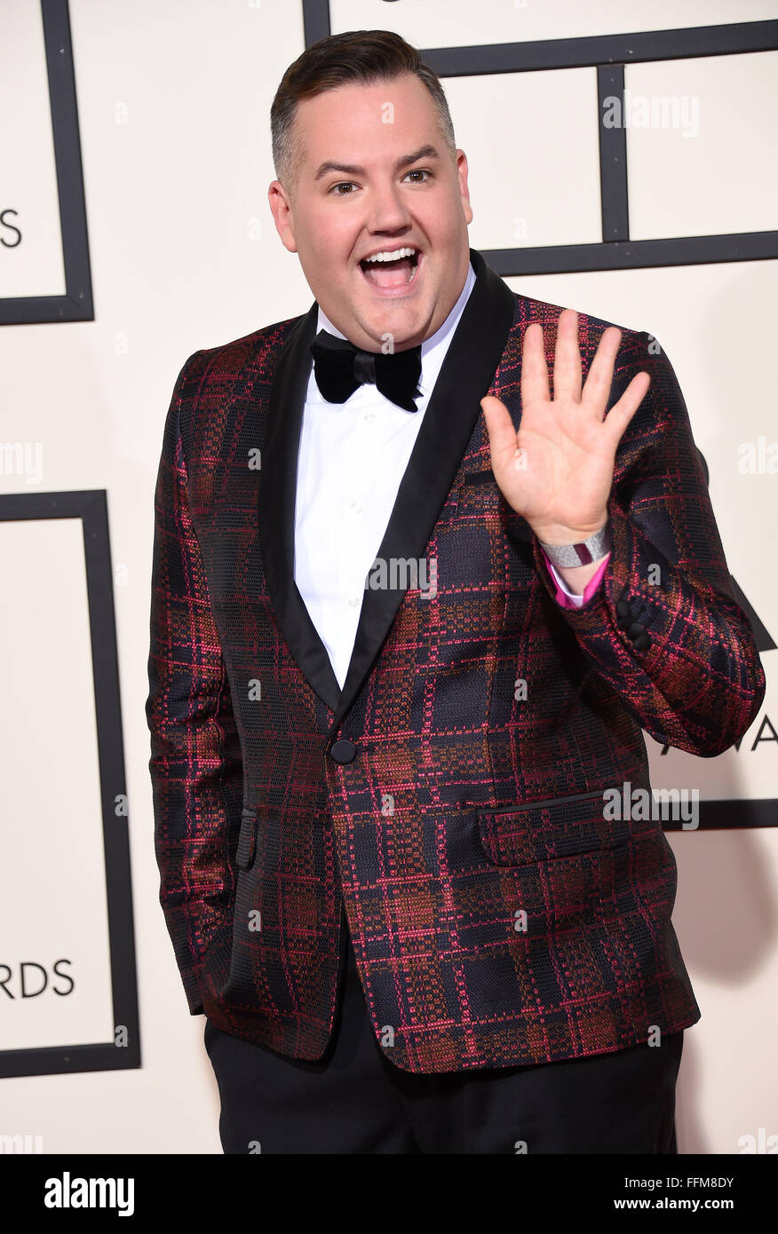 Los Angeles, California, USA. 15th Feb, 2016. Ross Matthews arrives for ...