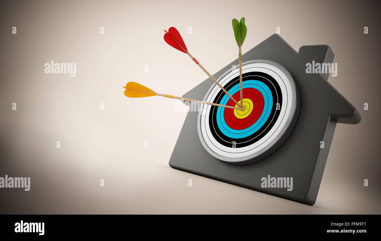 Render bullseye hi-res stock photography and images - Alamy
