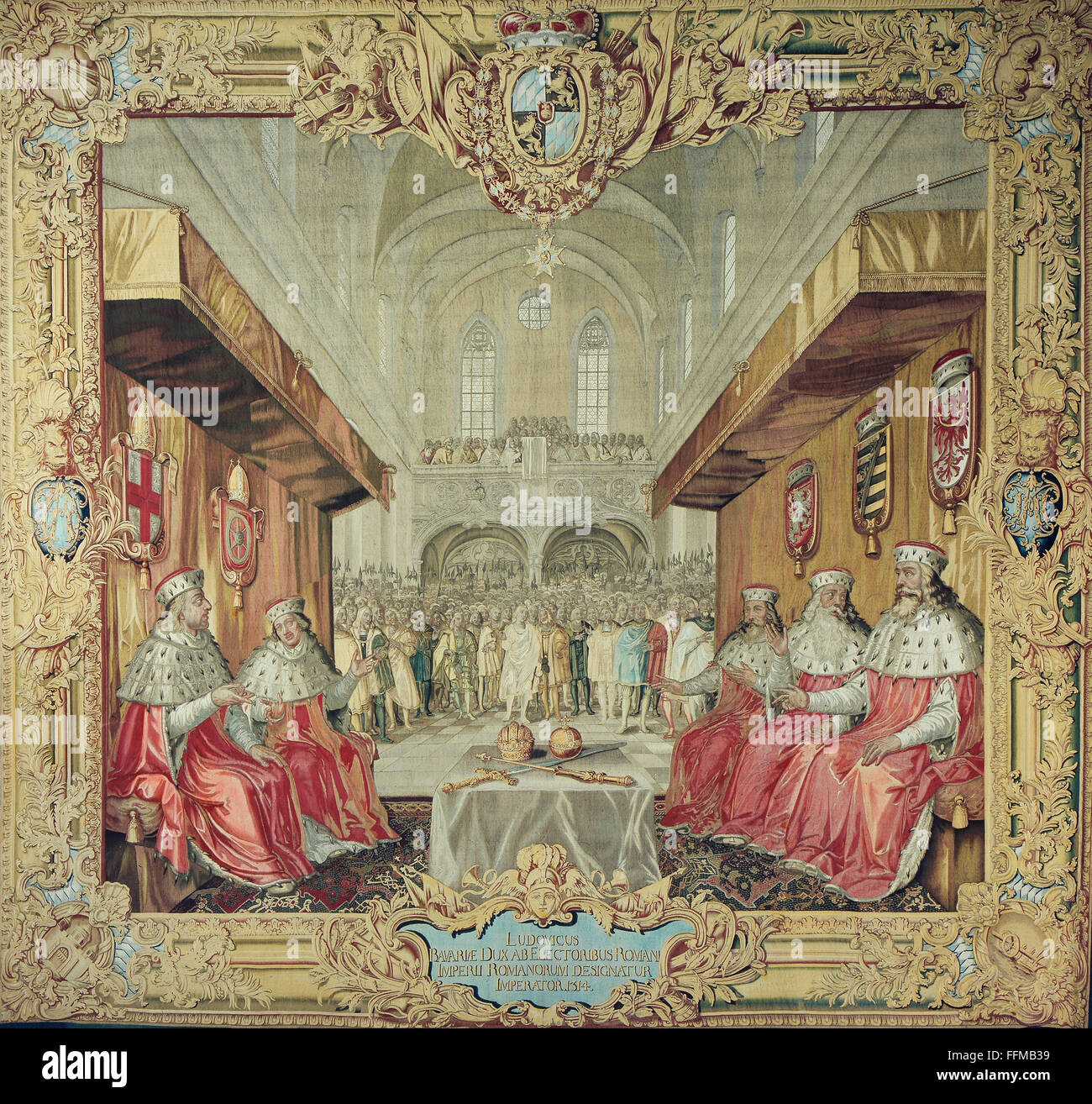 Imperial regalia of the holy roman empire hi-res stock photography and ...