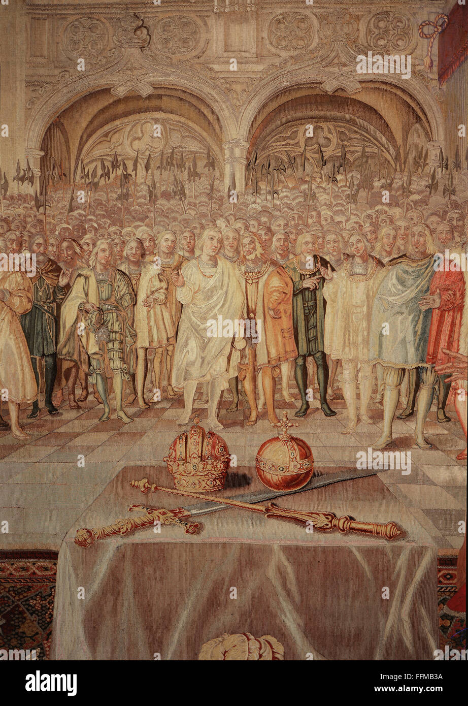 Imperial regalia of the holy roman empire hi-res stock photography and ...